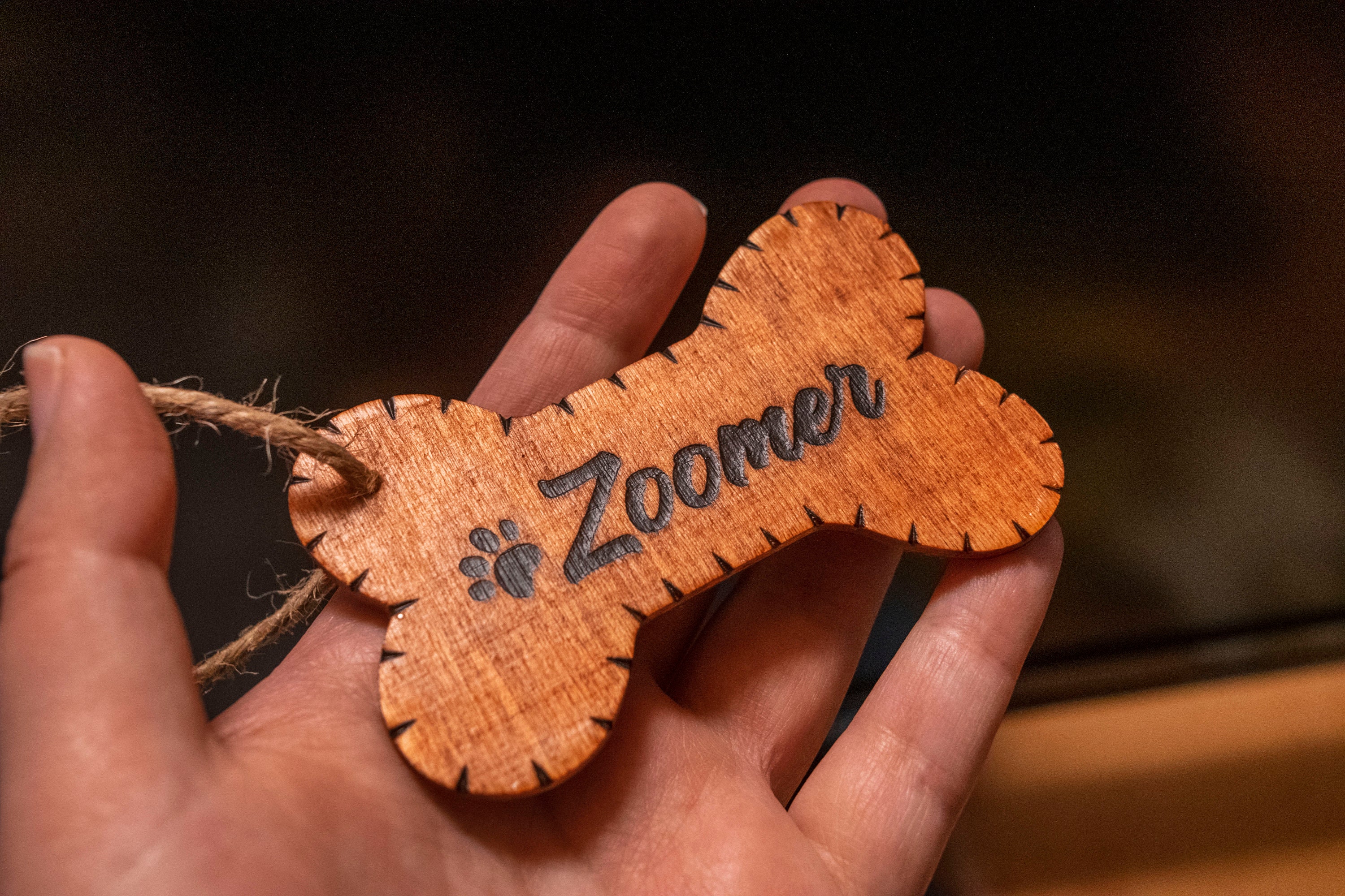 Custom Dog Name Tag, Custom Dog Decor, Dog Name Sign, Personalized Dog ...