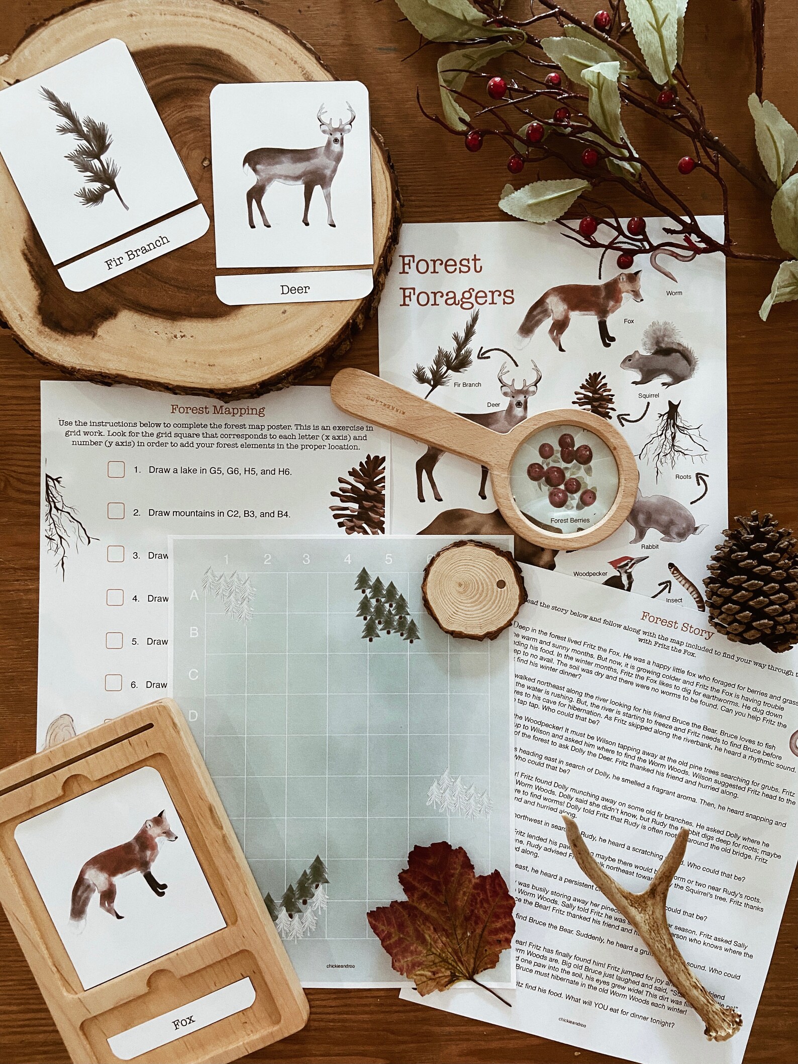 Prep Pack: Forest Foragers - Etsy