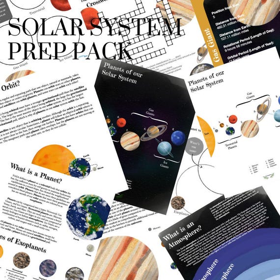Vocabulario Y Definiciones Del Sistema Solar