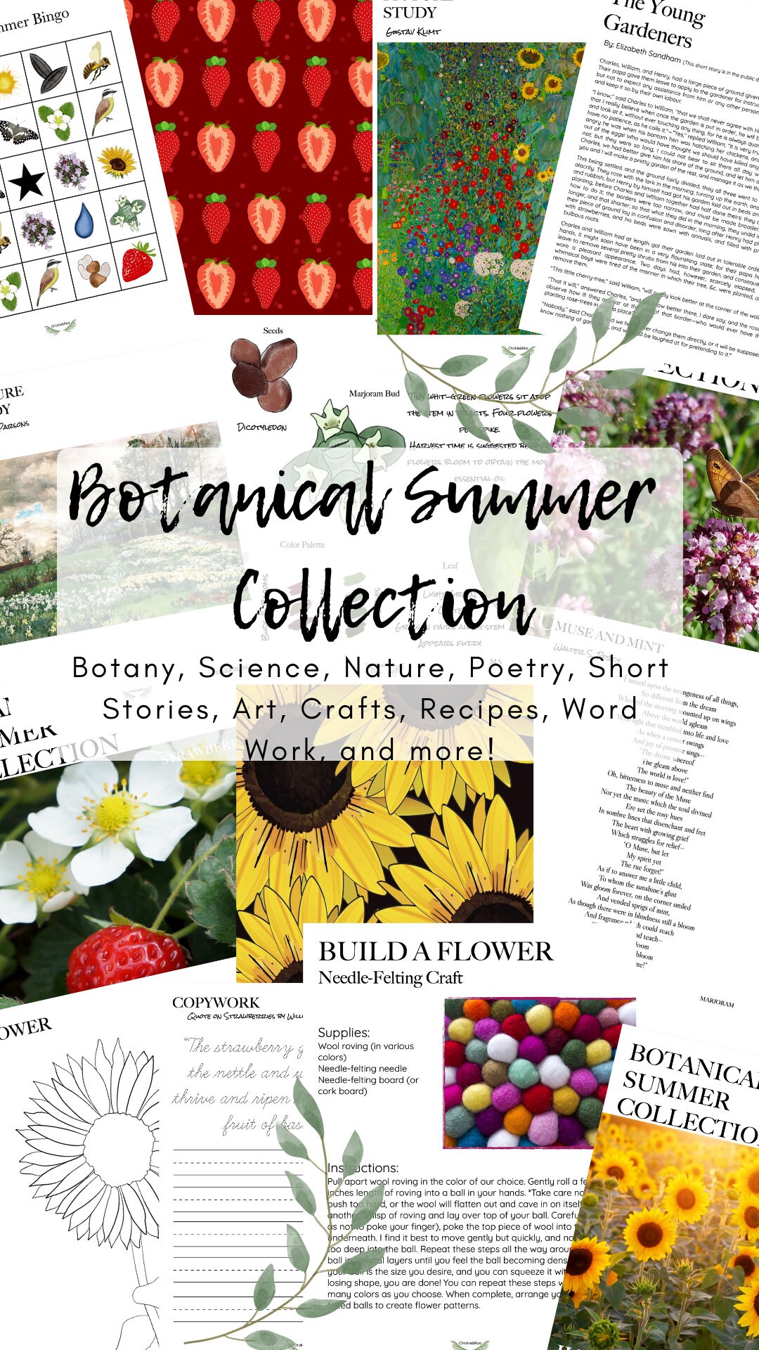 Botanical Summer Collection Vol 1 - Etsy