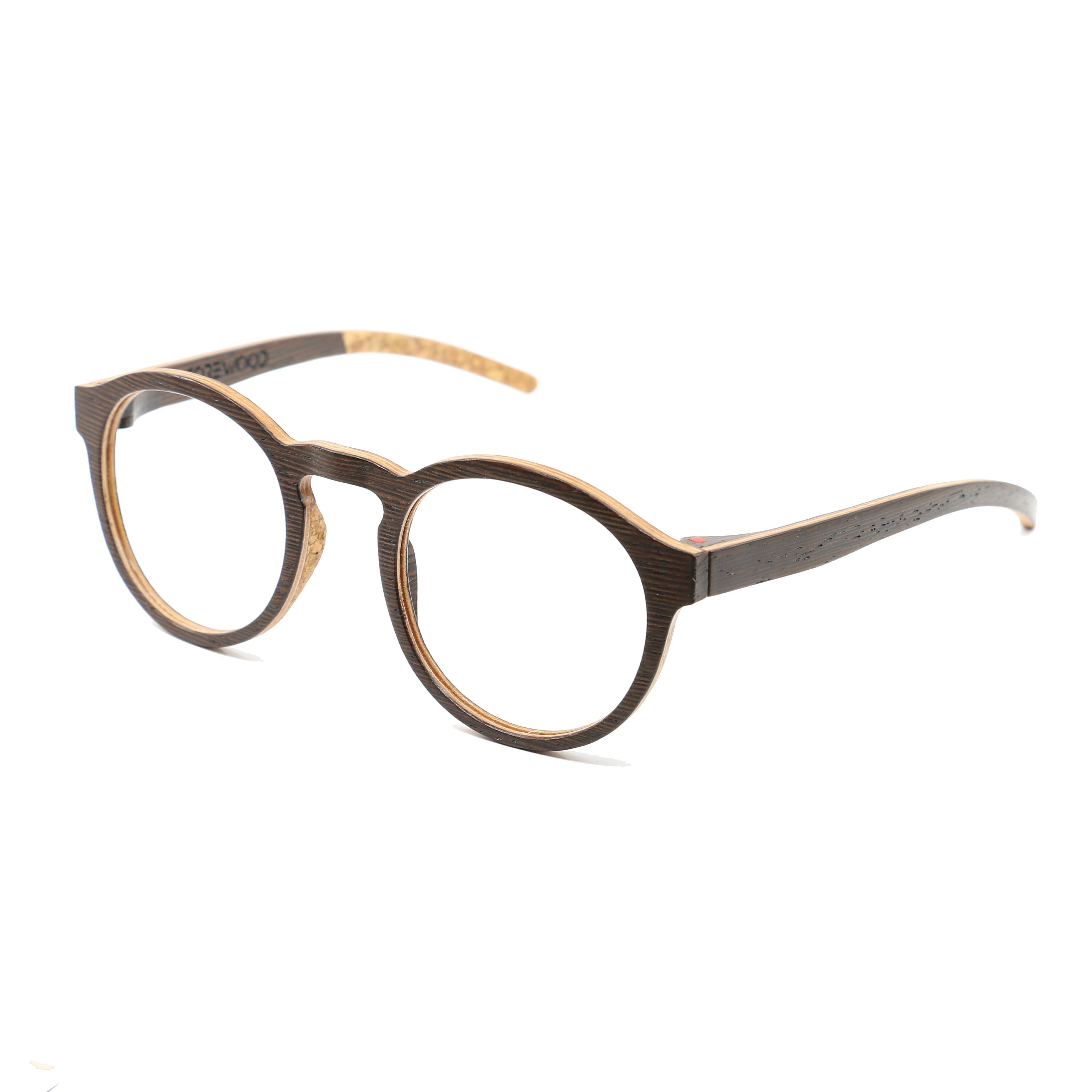 Round Eyeglasses - Wood Eyeglass Frames, Hipster Glasses, Prescription ...