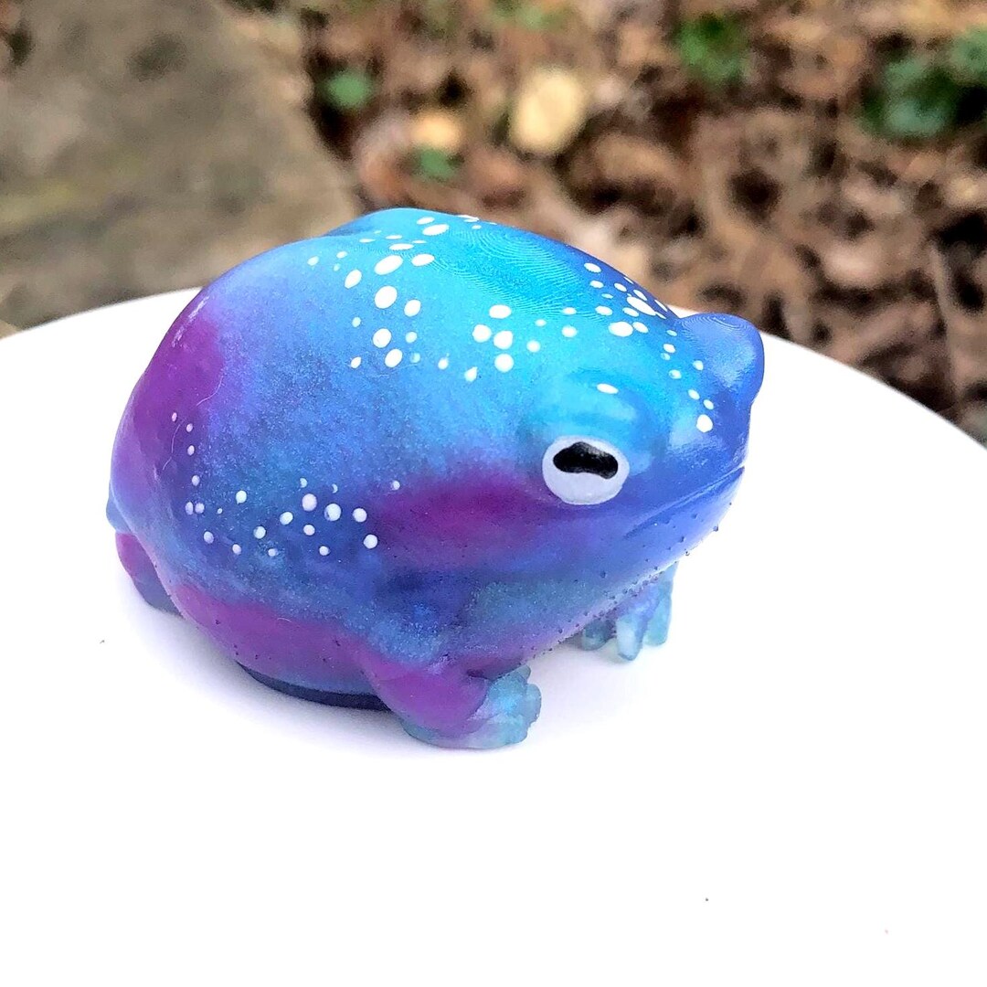 GALAXY GLOW Limited Edition SQUISHY Desert Rain Frog. Cute Frog Fidget ...