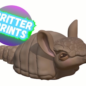 Armadillo Flexi STL for 3D Printing - Etsy