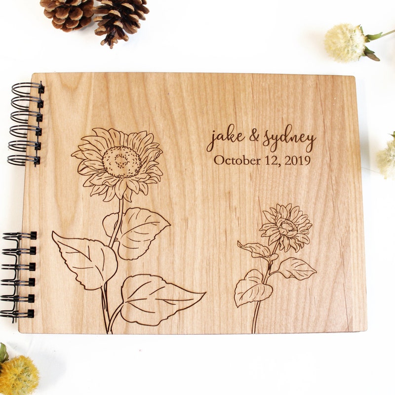 Wood Scrapbook - Etsy