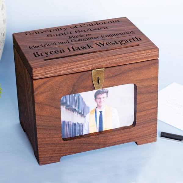 Graduation Card Box - Etsy