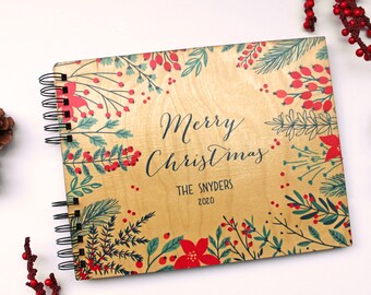 Christmas Card Photo Album | Etsy