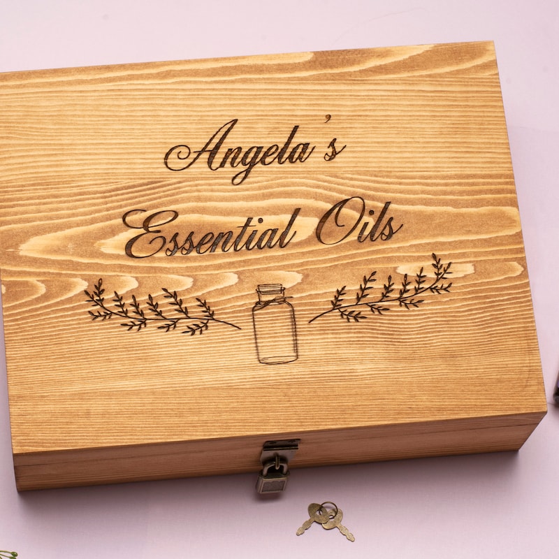 Essential Oil Box - Etsy Canada
