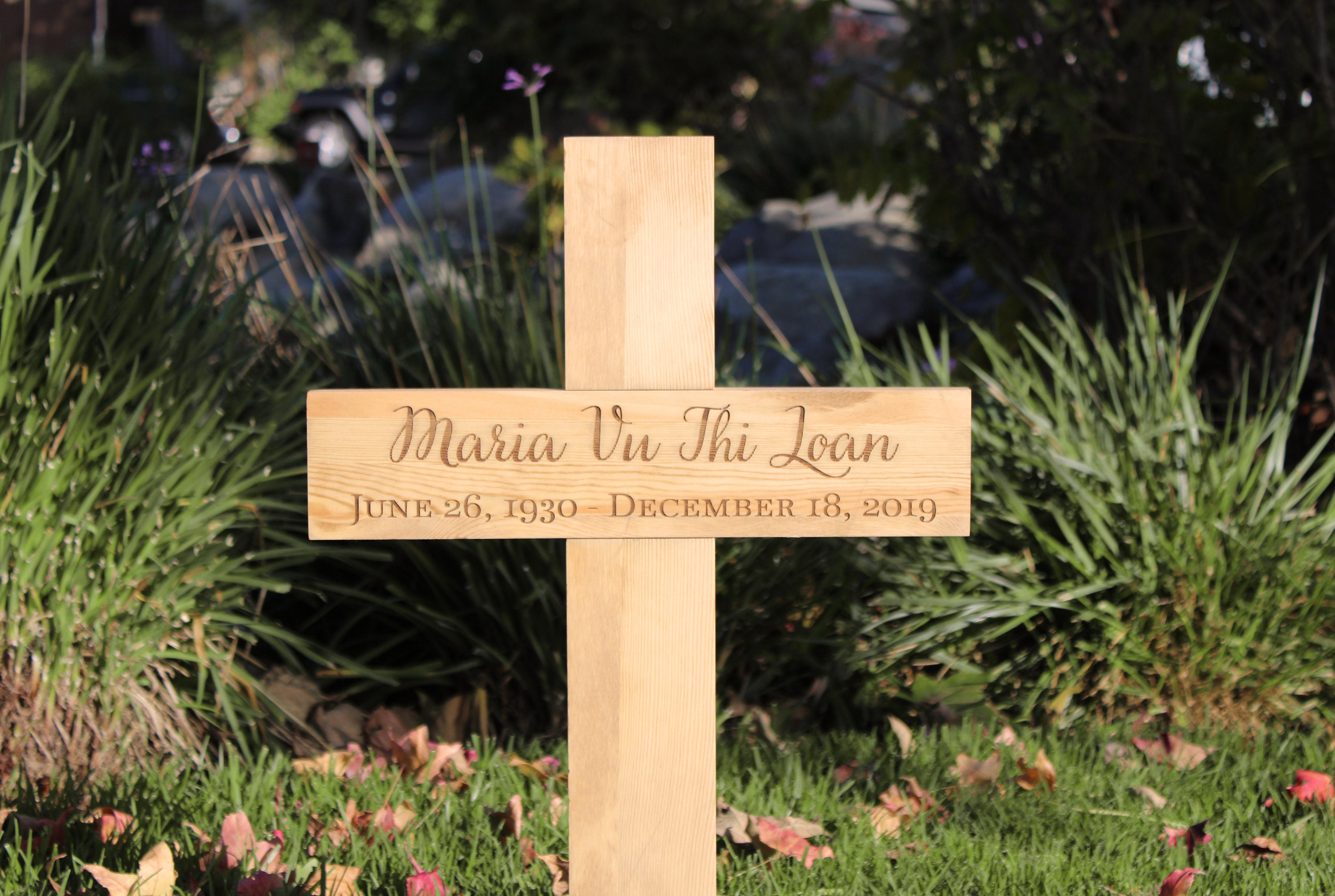 Memorial crosses for ashes store