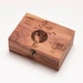 Handmade Keepsake Wood Memory Box Personalized Text or Name on Front ...