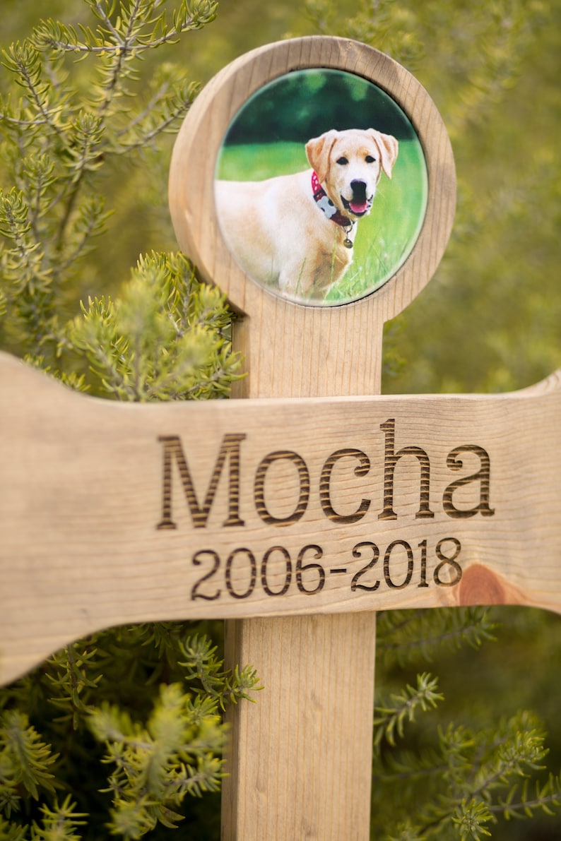 Dog Memorial Cross Custom Dog Bone Cross Personalized Pet - Etsy