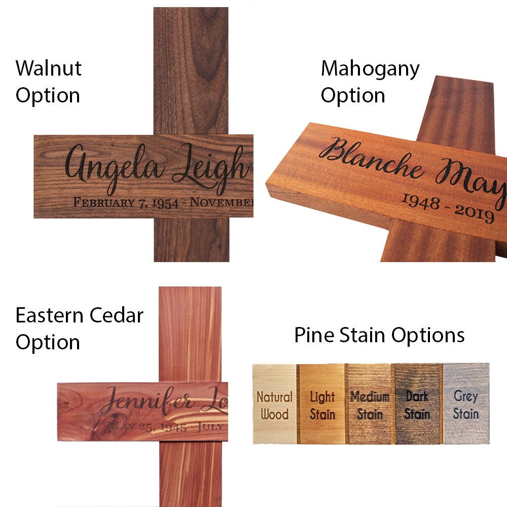 Dog Memorial Cross Custom Dog Bone Cross Personalized Pet | Etsy