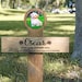 Pet Memorial Cross With Photo Option Personalized Wood Cross for Dogs ...