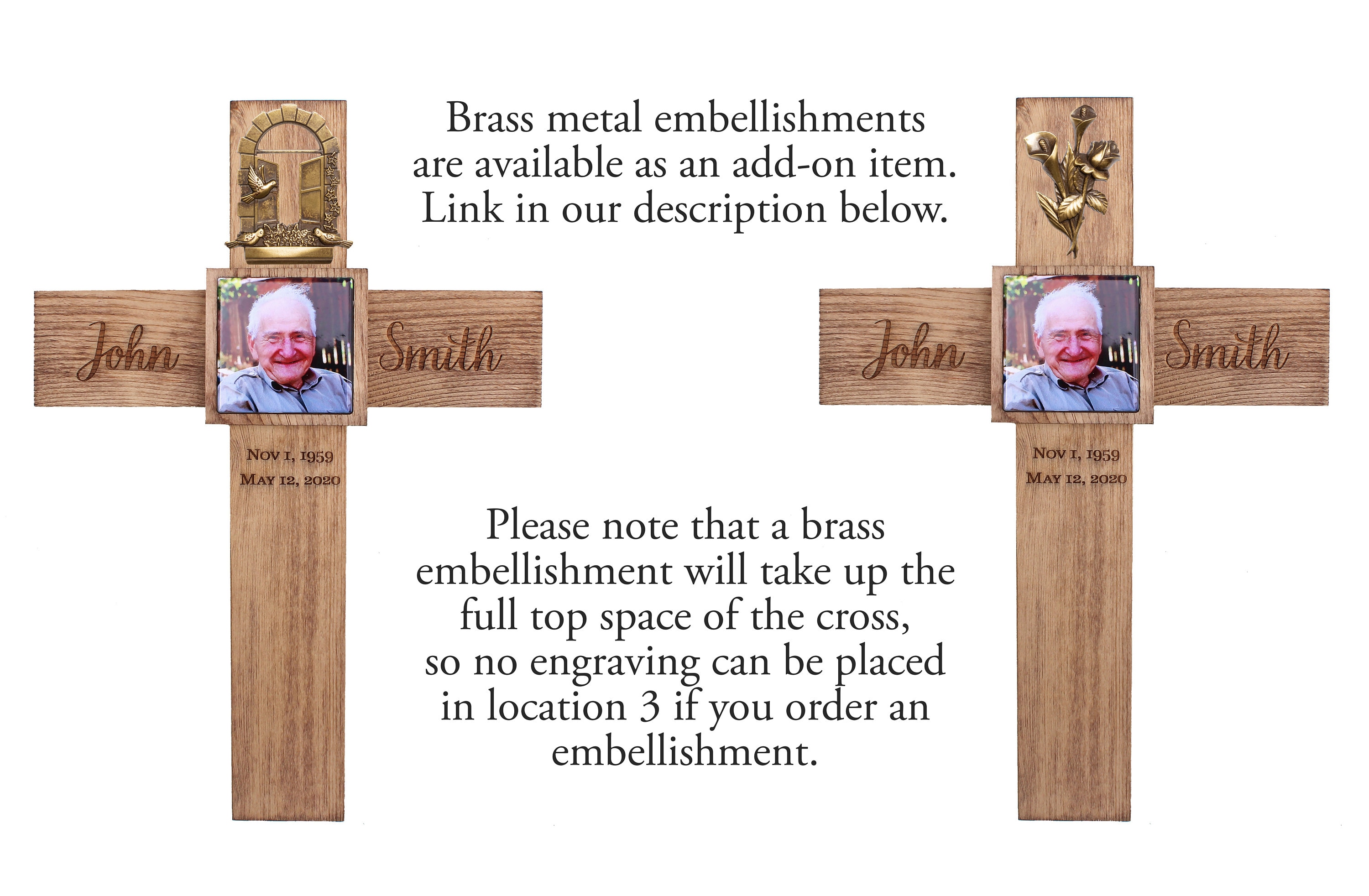 Specifications Burial Cross