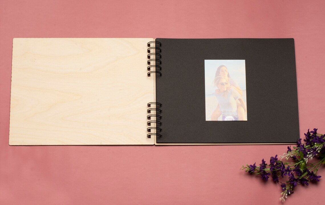 Memorial Guest Book or Memory Photo Album for Loved One With - Etsy