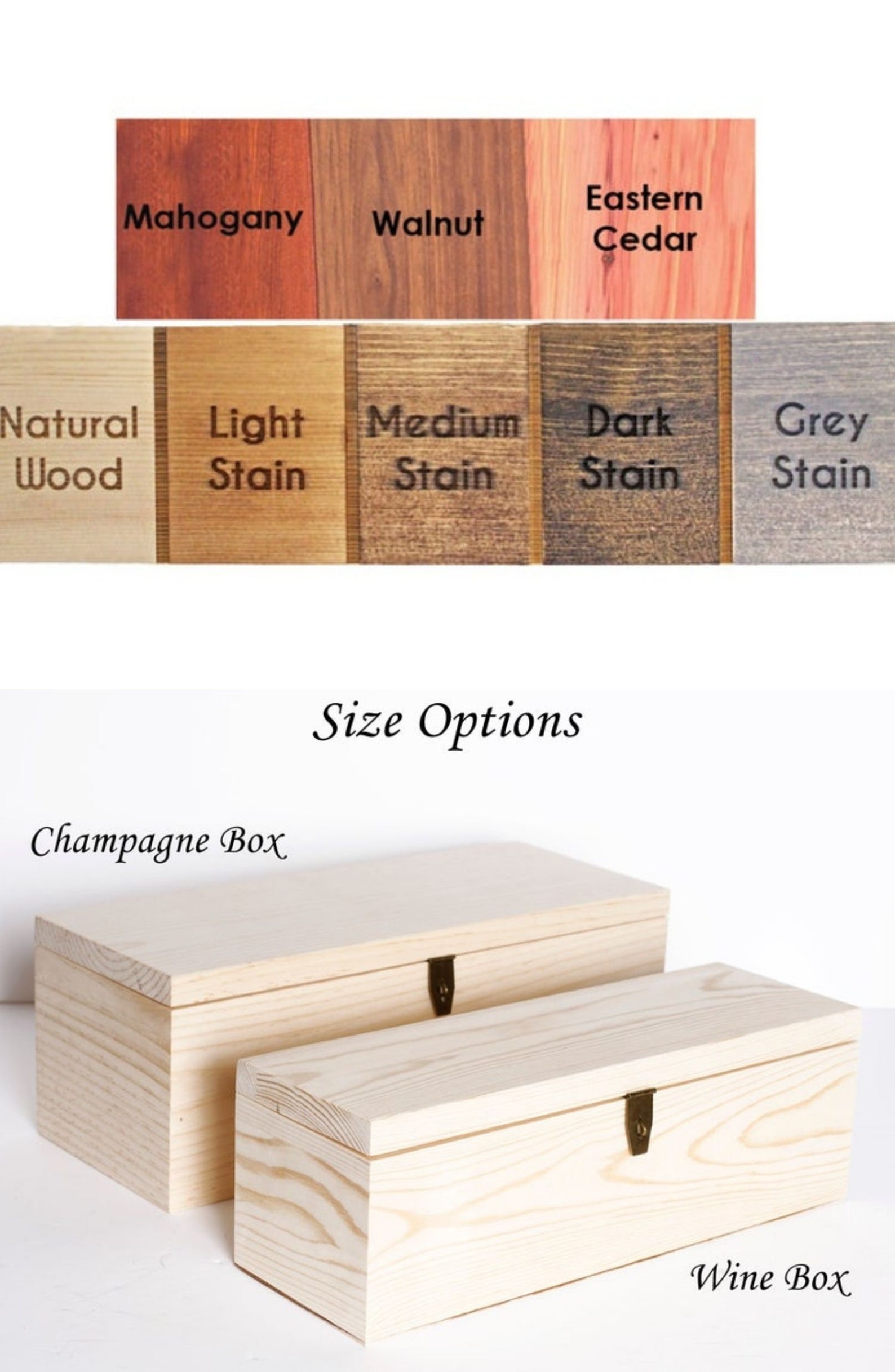 Wine Box With Lock Lavender Floral Wreath Personalized - Etsy