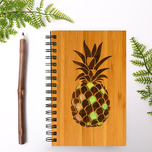 Pineapple Notebook - Etsy