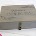 Essential Oil Storage Lock Box Personalized With Name & - Etsy