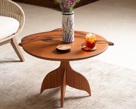 Engraved coffee table store