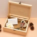 Handmade Keepsake Wood Memory Box | Personalized Text or Name on Front ...