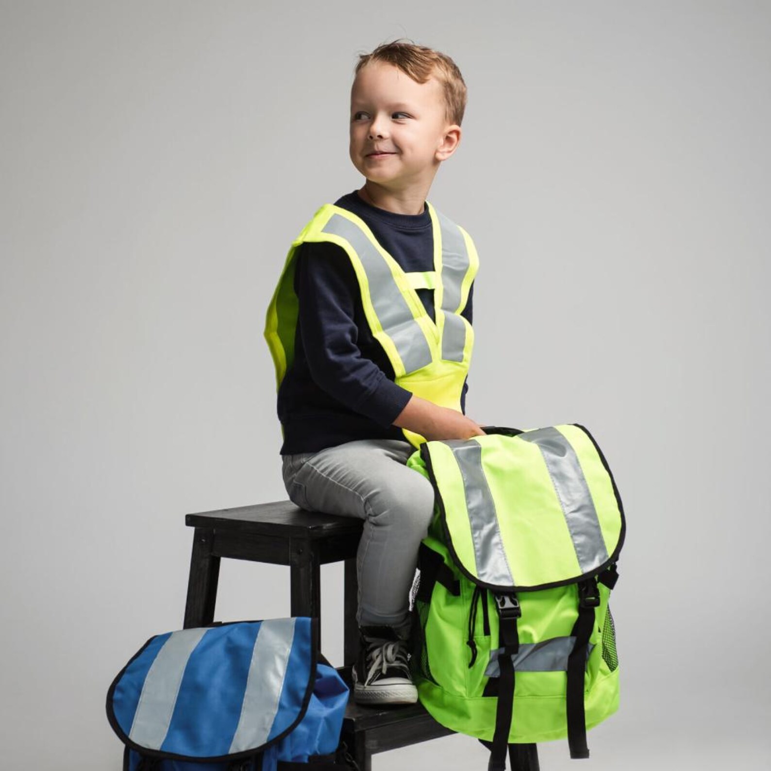 Reflective School Bag Accessories: Night Visibility Safety Gear - Etsy