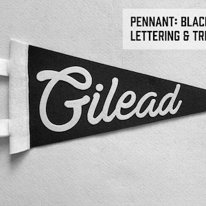 Custom Script Mini Felt Pennant - Etsy