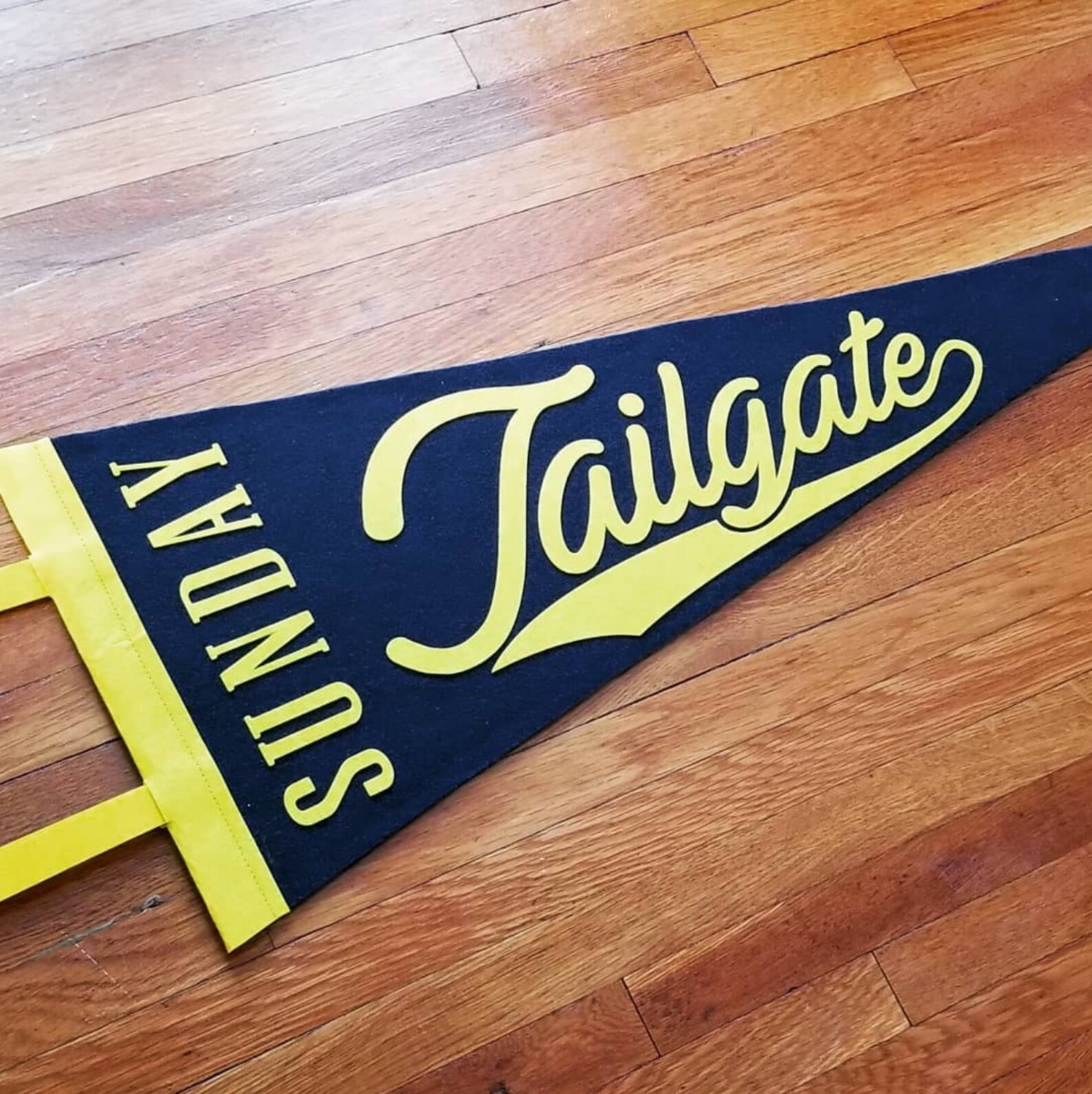 Custom Sporty Felt Pennant | Etsy