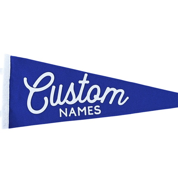 Custom Pennant - Etsy