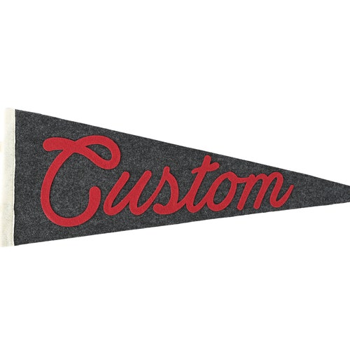 Custom Name Pennant script - Etsy