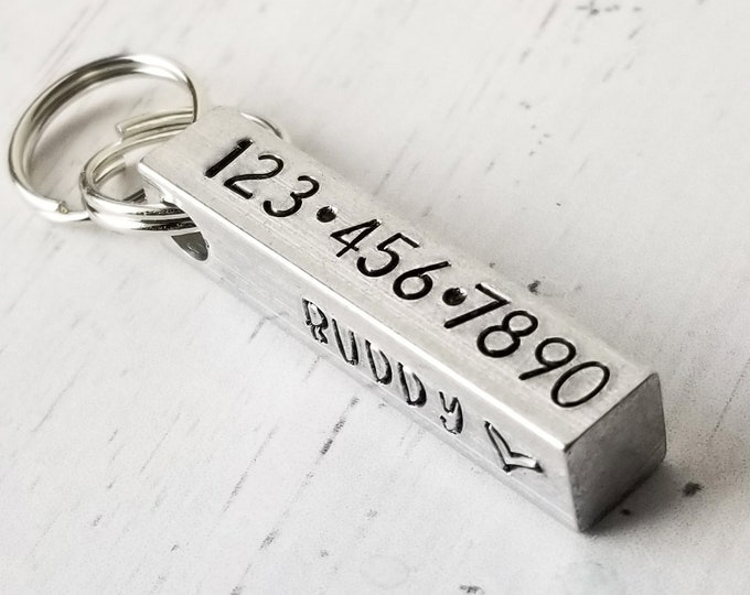 Dog Tag for Dogs, Dog ID Tag, 4 Sided Dog Tag, Dog Tag for Collar, ID ...