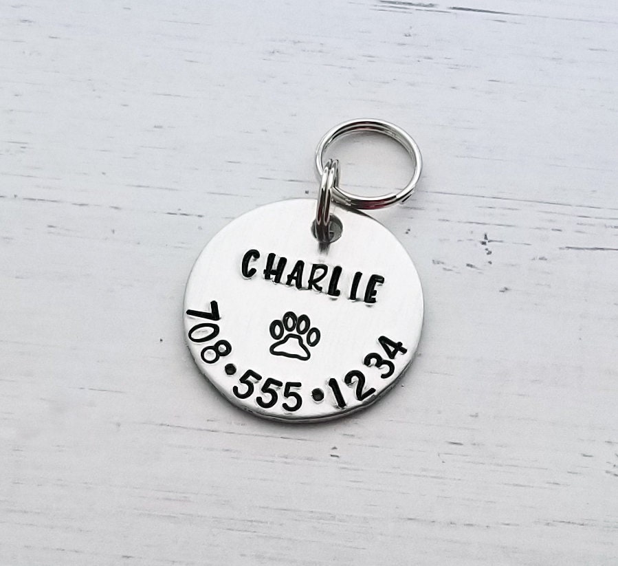 Dog Tag For Dogs Dog ID Tag Dog Name Tag Dog Tag for | Etsy