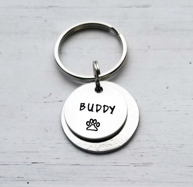 Dog Keychain Doodle Keychain Pet Keychain Custom Keychain - Etsy