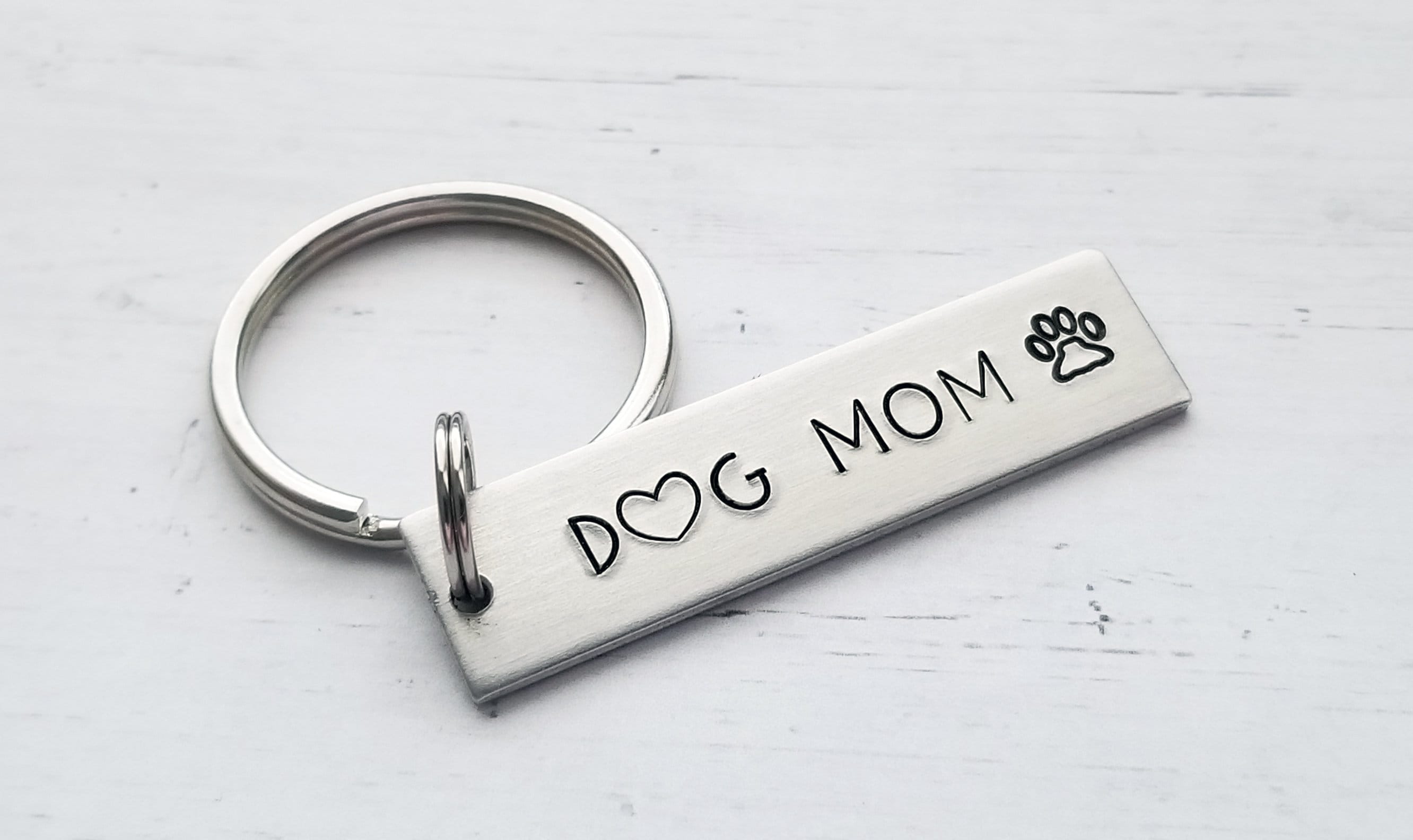 Dog Mom Keychain Dog Keychain Dog Mom Gift Puppy Mom Gift | Etsy