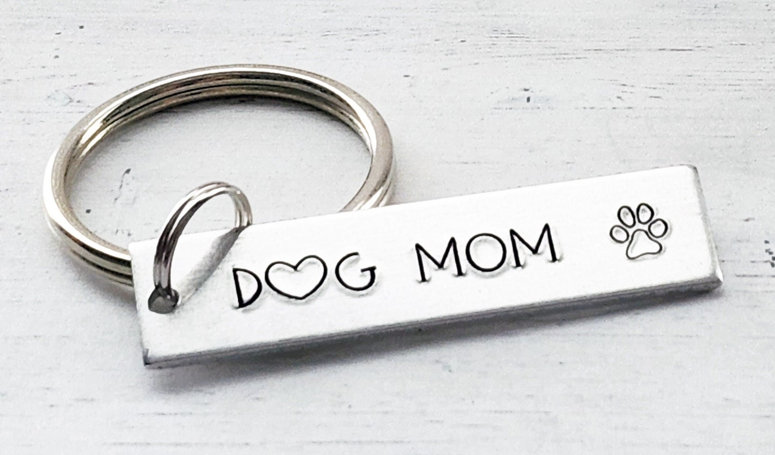 Dog Mom Keychain Dog Keychain Dog Mom Gift Puppy Mom Gift - Etsy