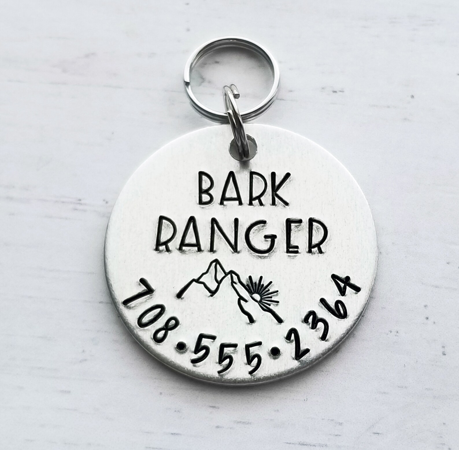 Dog Tag for Dogs Bark Ranger Dog ID Tag Dog Name Tag Dog - Etsy