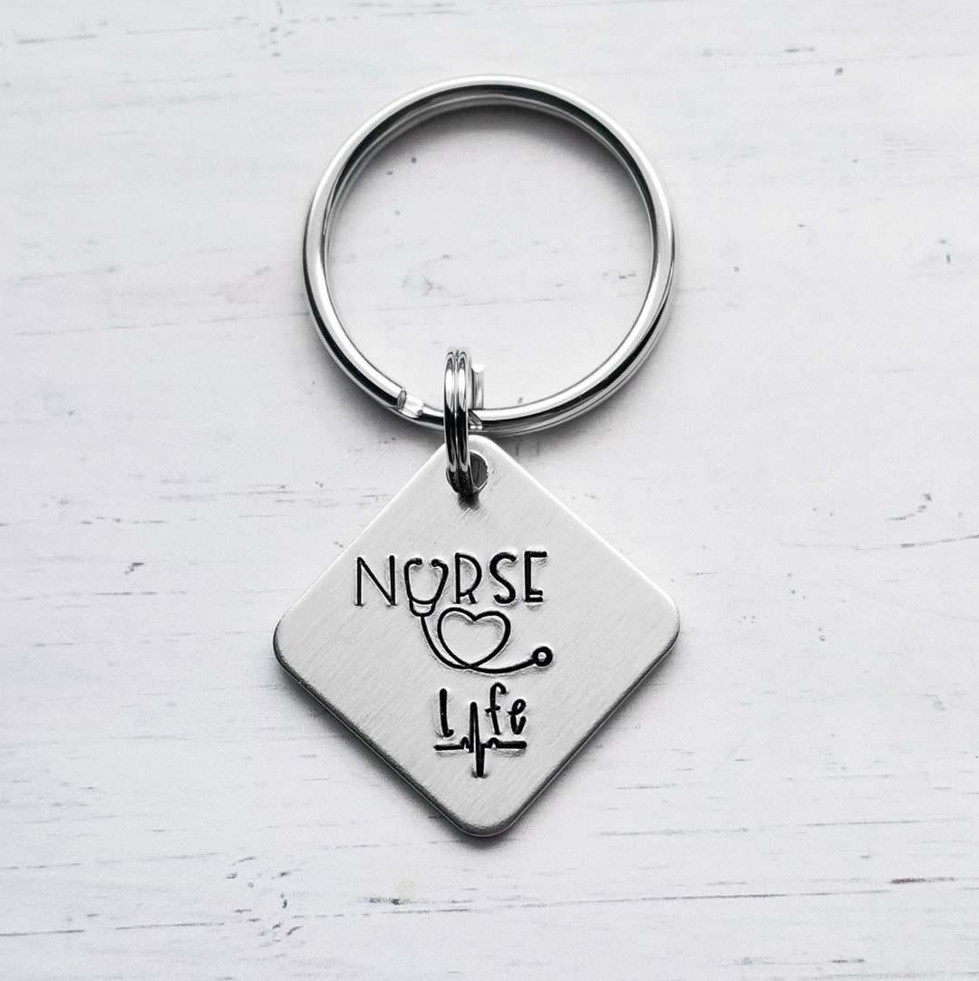 Nurse Life Keychain, Nurse Keychain, Gift for Nurse, Nurse Appreciation ...