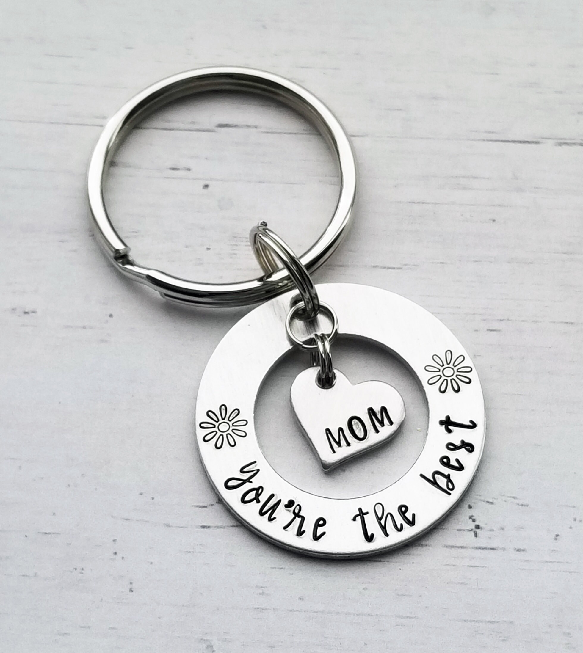 Mothers Day Keychain Mom You're the Best Mom Keychain | Etsy