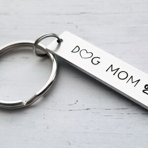 Dog Mom Keychain Dog Keychain Dog Mom Gift Puppy Mom Gift | Etsy