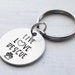 Live Love Rescue Keychain, Pet Rescue Keychain, Pet Adoption Keychain ...