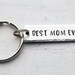 Mom Keychain Best Mom Ever Keychain Mothers Day Keychain - Etsy
