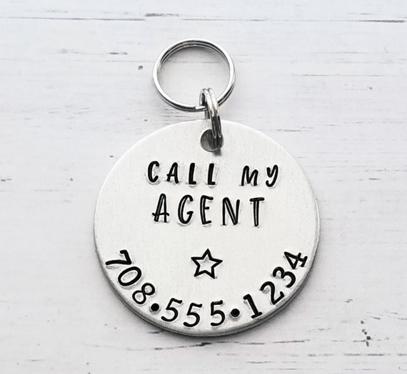 Dog Name Tag Pet ID Tag Dog Tag for Dogs Dog ID Tag Dog | Etsy