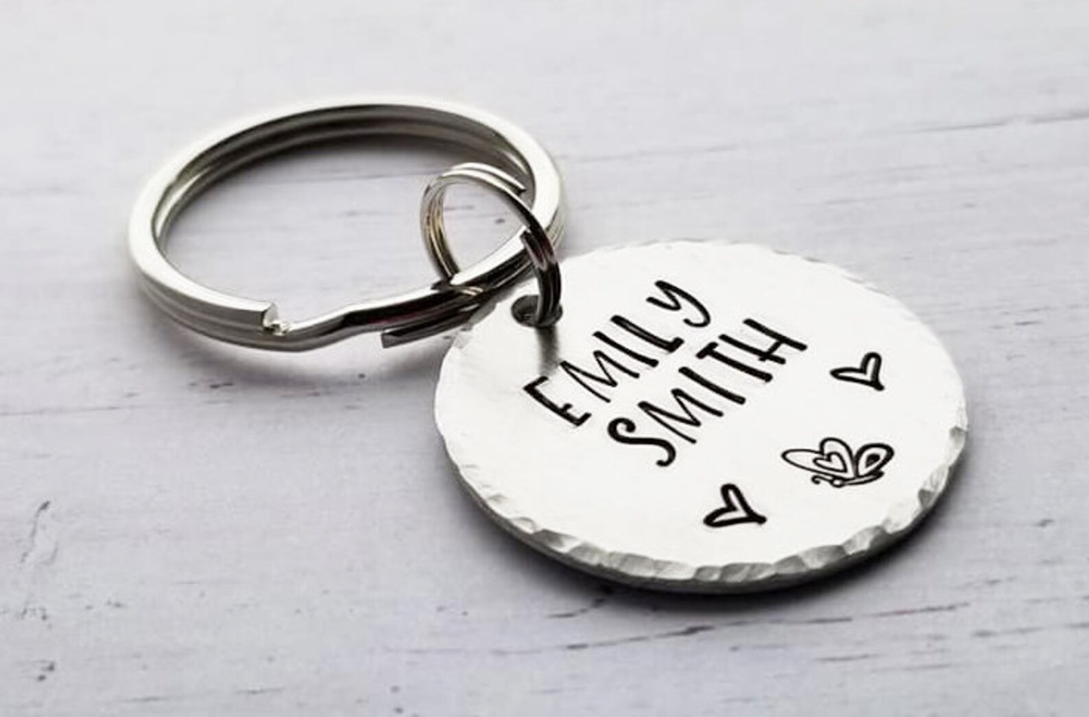 Custom Child ID Tag, Backpack Tag, Luggage, Hand Stamped - Etsy