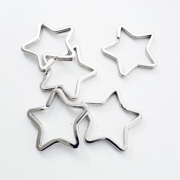 Star Keychain - Etsy
