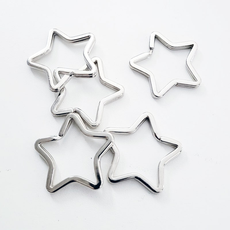 Star Keychain - Etsy