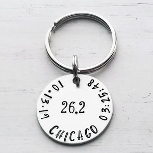 Marathon Keychain, Runner Keychain, Half Marathon Keychain, 26.2 ...
