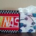 Nascar Handmade Race Car Racing Sports Logo Plastic Canvas Tissue Box ...