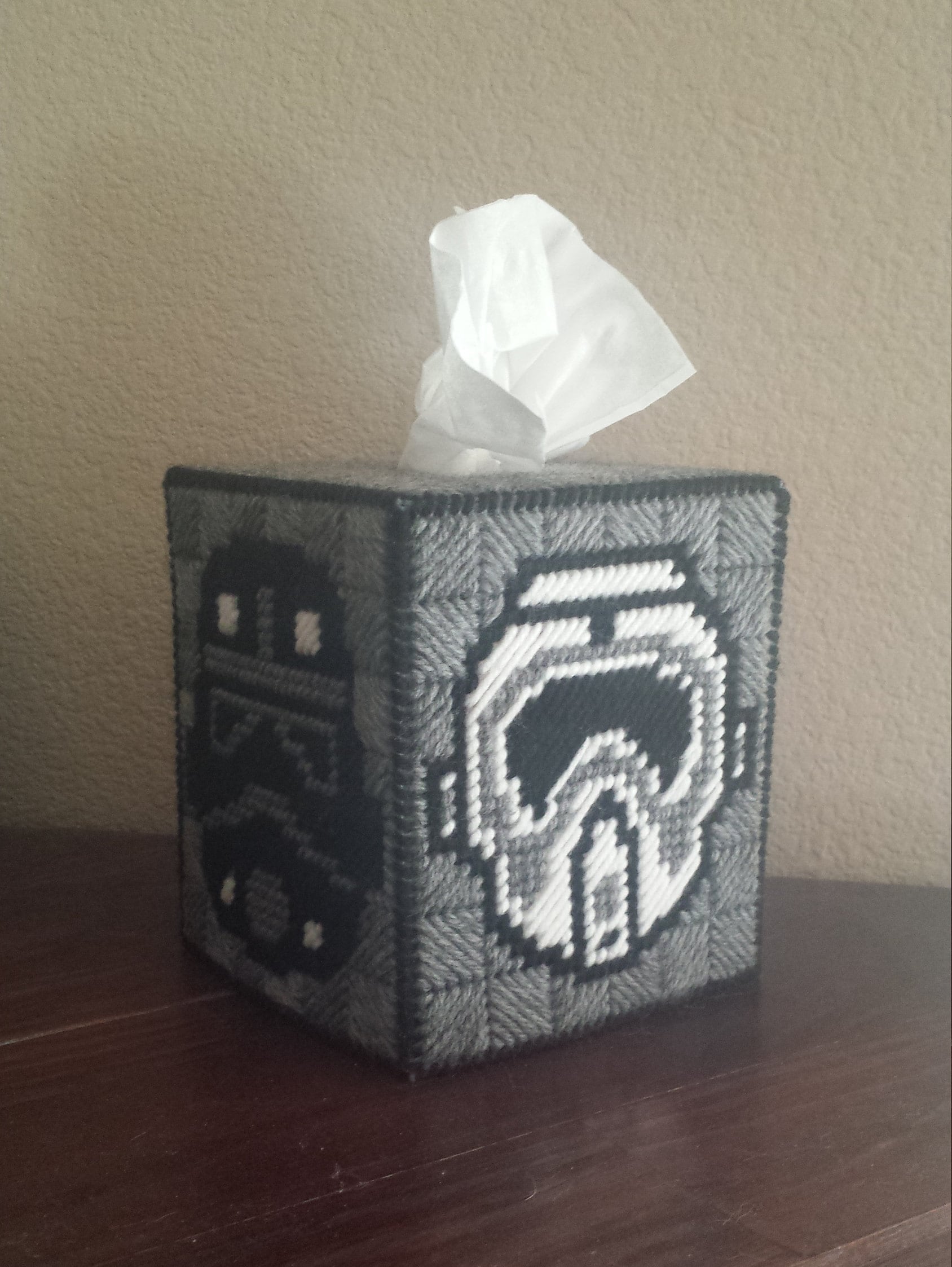 Handmade Finished Star Wars Storm Trooper Tissue Box Cover - Etsy