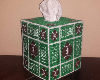 Football Tissue Box | Etsy