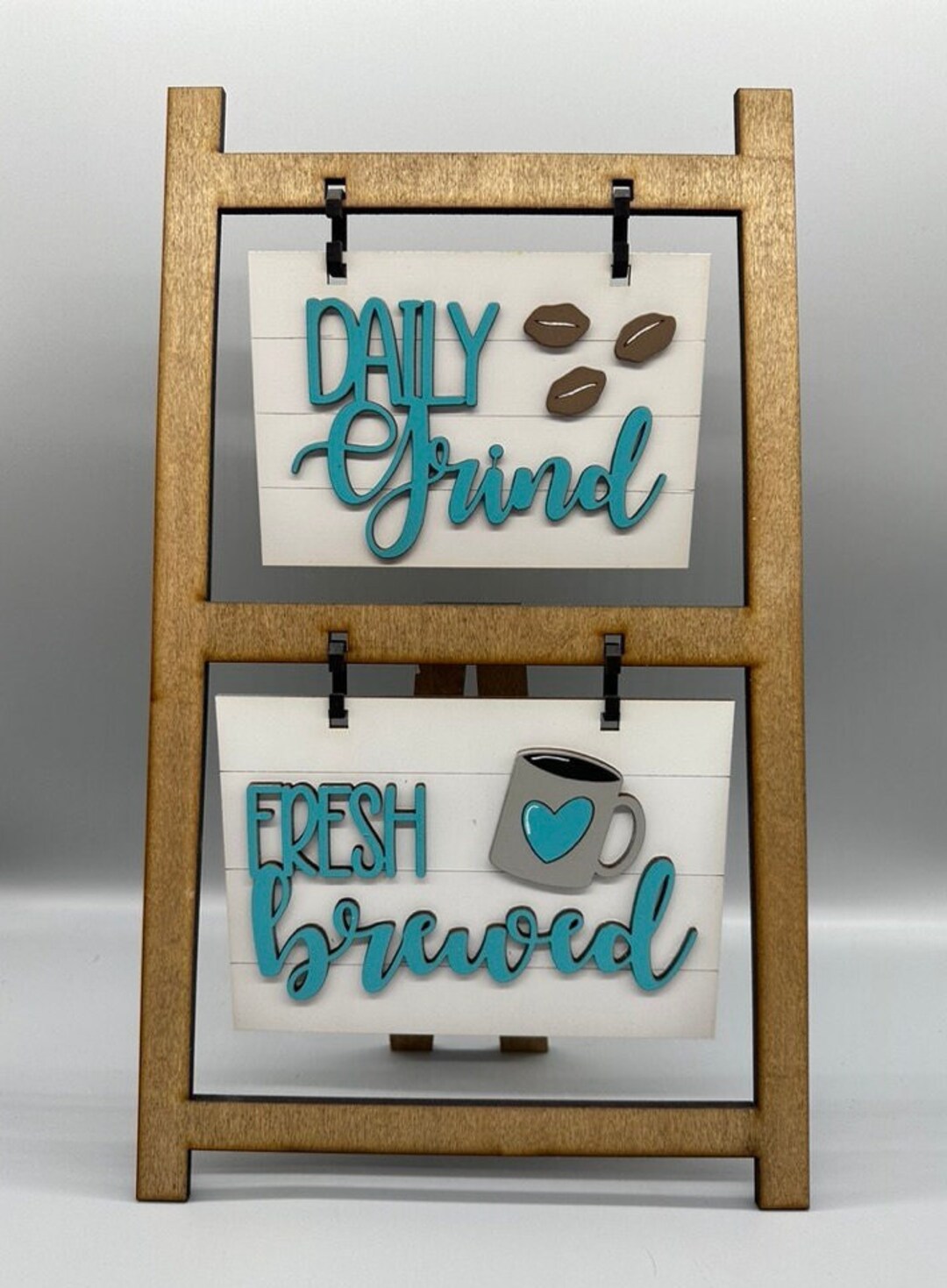 Daily Grind-fresh Brewed-coffee-inserts Only-interchangeable Leaning ...