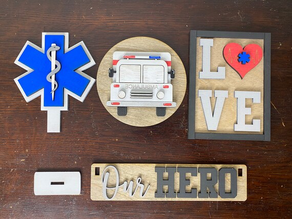 Paramedic Hero Home Decor Sign Home & Living Wall Décor etna.com.pe