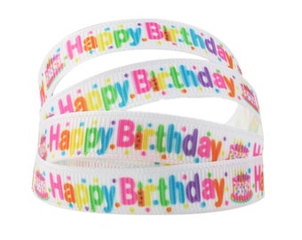 Happy Birthday Ribbon | Etsy